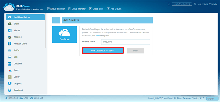 Using Dropbox And Onedrive Together Via Multcloud